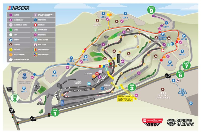 Toyota/Save Mart 350 Tickets | Events | Sonoma Raceway