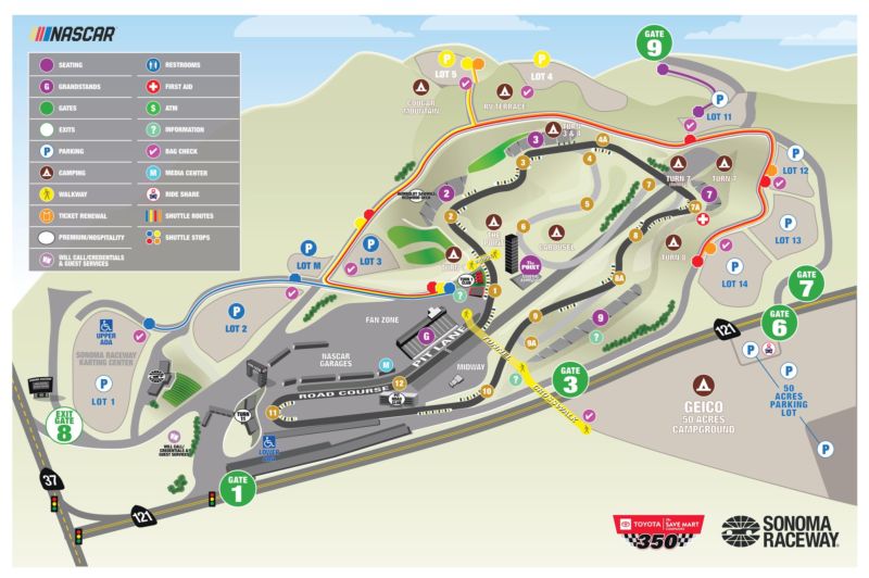 Toyota/Save Mart 350 Tickets | Events | Sonoma Raceway